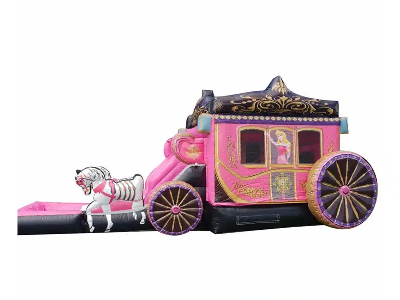 Bouncy Castle With Slide - Inflatable Slide and Bouncy Castle Rental ...